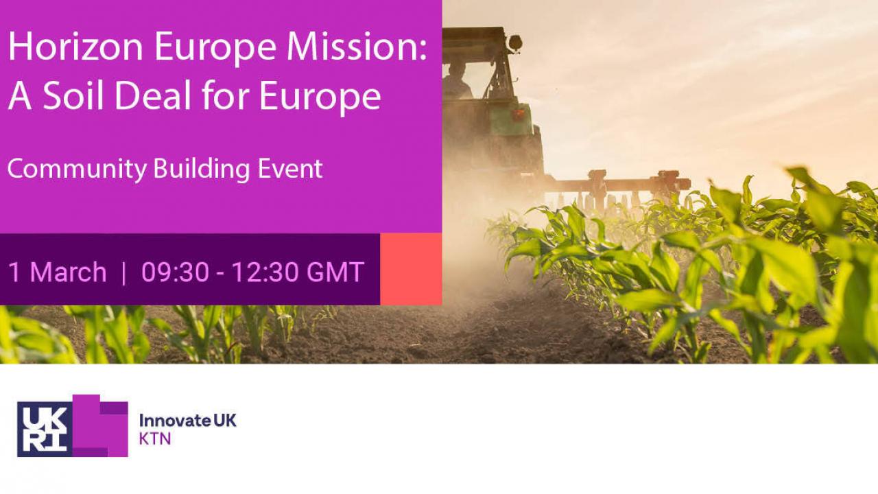 Horizon Europe Mission: A Soil Deal for Europe - Community Building ...